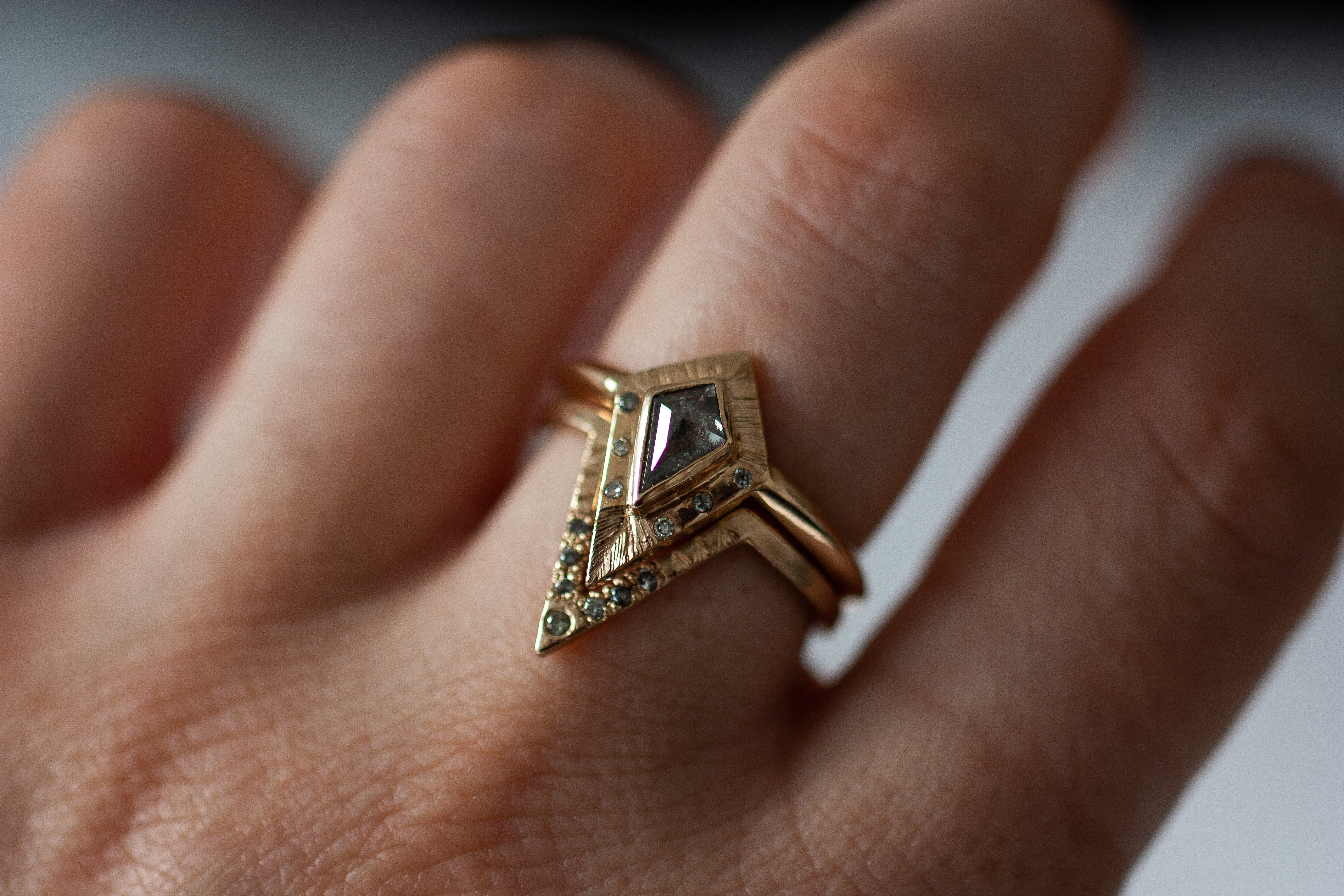 Acre engagement ring – Rebel and rogue jewelry