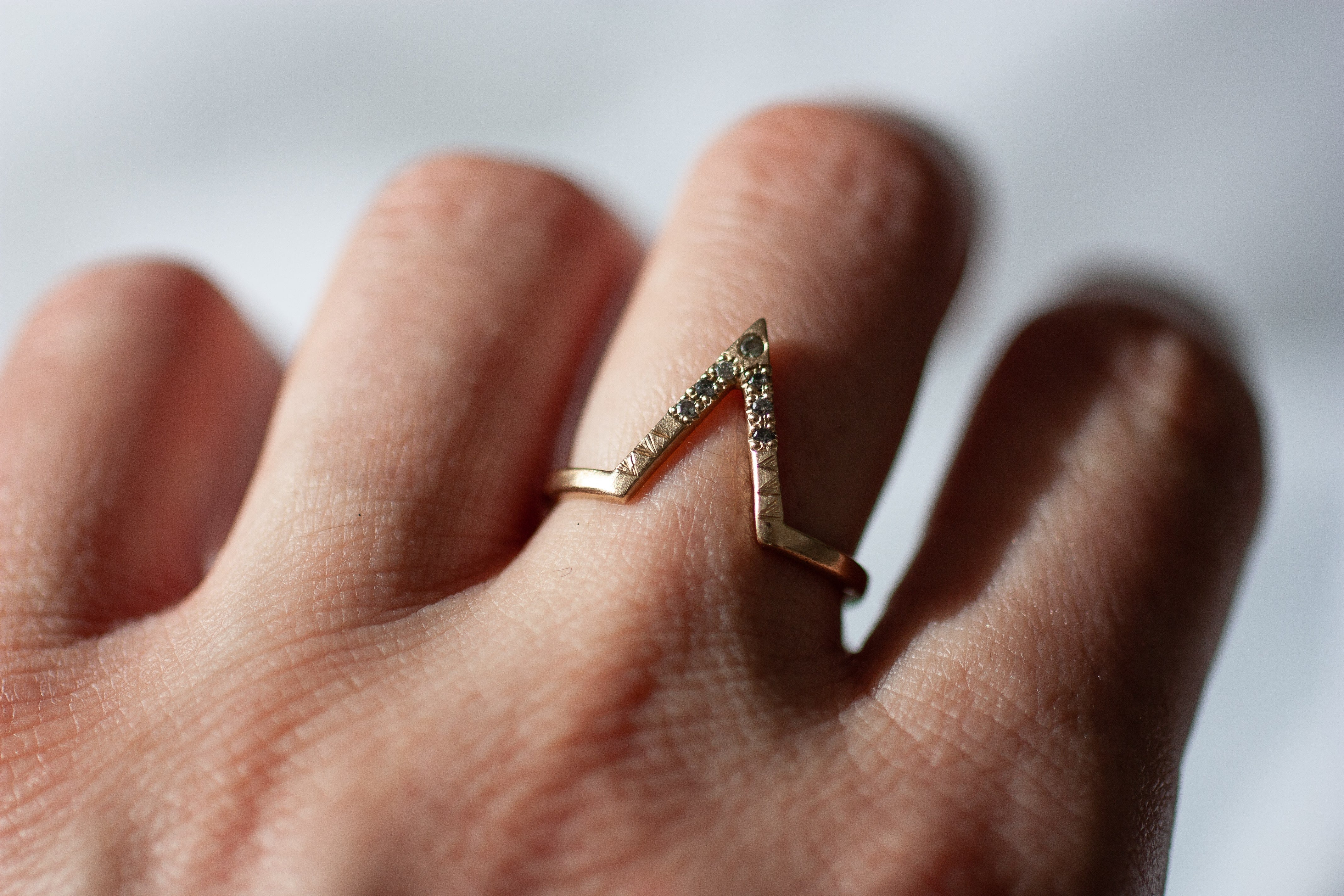 Acre engagement ring – Rebel and rogue jewelry